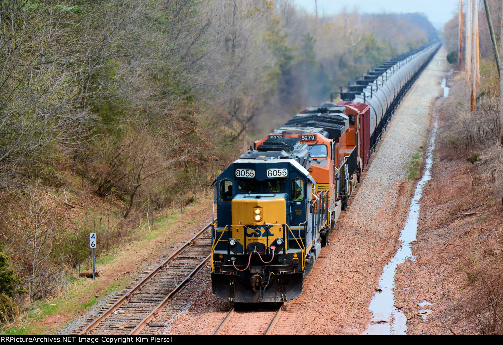 CSX 8055 K040 Crude Oil Loads